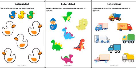 Ejercicios De Lateralidad Para Imprimir [y Cuaderno En Pdf]