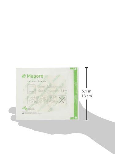 Molnlycke 79052101 White 3 X 4 In Mepore Adhesive Dressing