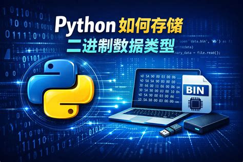 Python如何存储二进制数据类型 Python如何存储二进制数据类型