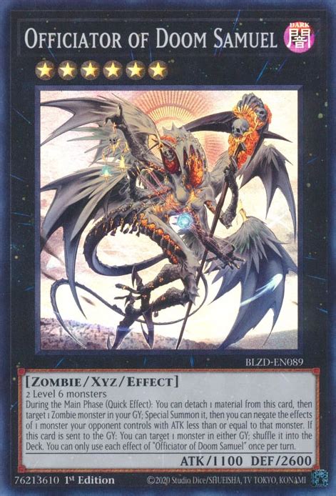 Officiator Of Doom Samuel Yu Gi Oh Wiki Fandom