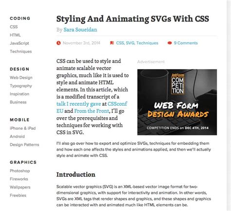 Styling And Animating SVGs With CSS