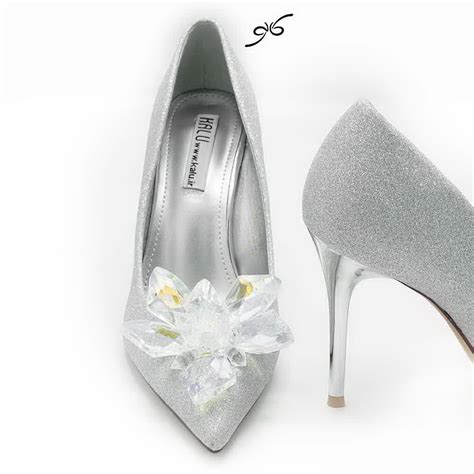 کفش مجلسی زنانه پاشنه بلند سیندرلا