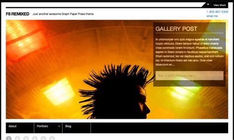 Graph Paper Press F22 Wordpress Theme