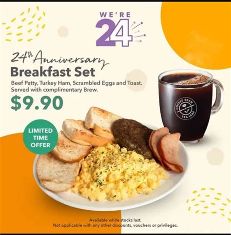 Coffee Bean Singapore Menu Prices 2025