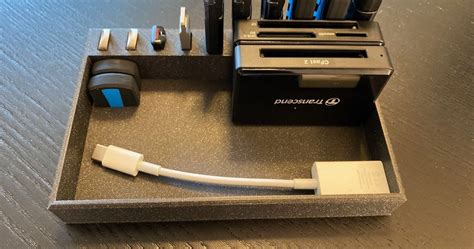 USB Stick Storage Holder With Extra Space For Caps And Other Equipment By CruX Download Free