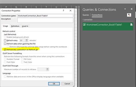 i can´t update my dynamic pivots microsoft qanda
