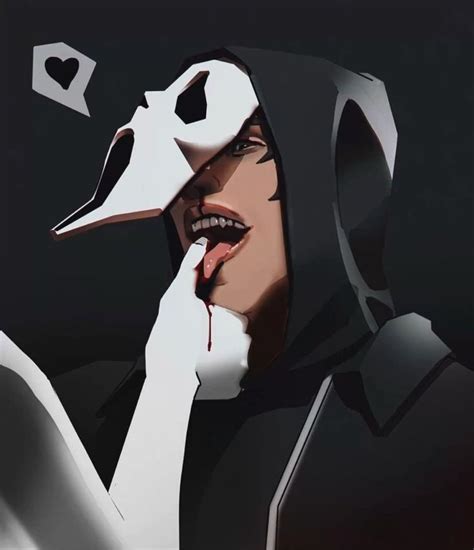 A Woman In Black And White Is Holding Her Hand To Her Face While