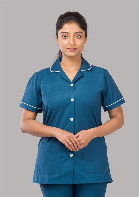 Nurse Uniform Peacock Blue Hospriqs