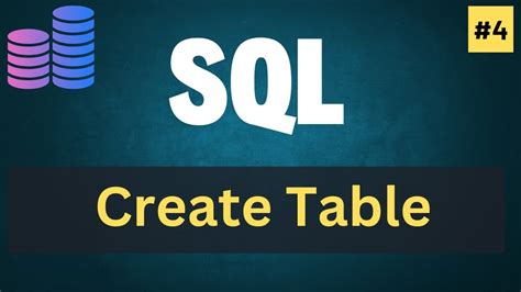 4 Create Table Youtube