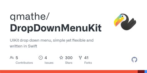 Github Qmathedropdownmenukit Uikit Drop Down Menu Simple Yet