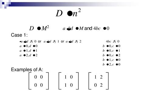 Ppt Exploring Eigenvalues Of 2x2 Matrices Patterns And Ellipses Powerpoint Presentation Id