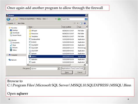 ppt part 1 installing sql server 2008 express edition on windows