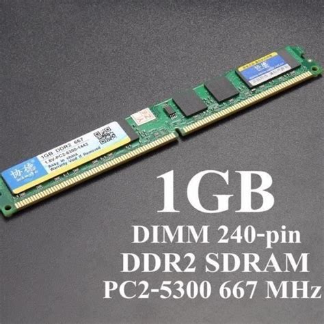 Memoire Pc Portable Xiede 1go 1gb Ram Mémoire 240pin Dimm Ddr2 Pc2