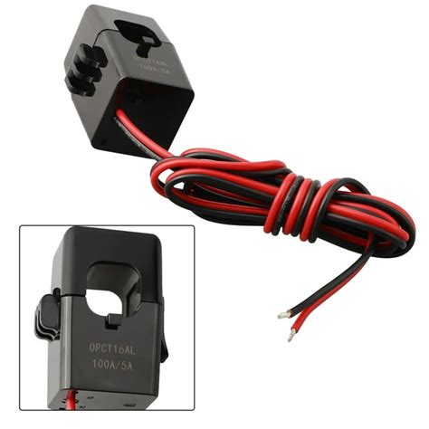 1pcs Miniature Split Ferrite Core Clamp Current Sensor Current Transformer Clamp Likeweier