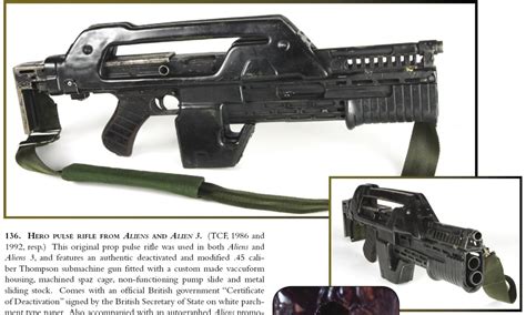 Aliens Pulse Rifle Replica