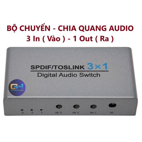 Optical Splitter Audio Optical Switch Shopee Malaysia