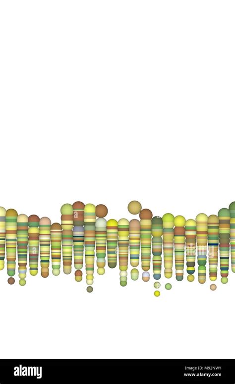 Colored Abstract Overlapping Circles Bubbles Or Ellipses Pattern Digital Generative Art For