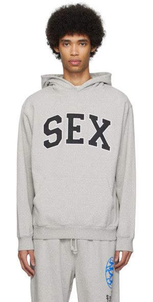Carne Bollente Gray Sex Hoodie