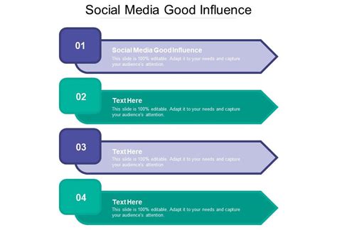 Social Media Good Influence Ppt Powerpoint Presentation Summary Layouts Cpb Presentation