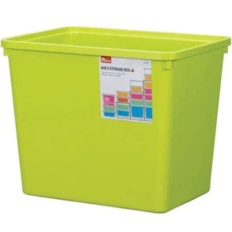 Green 10 Liters Storage Rectangular Shape Plastic Storage Box For Domestic Use At Best Price In