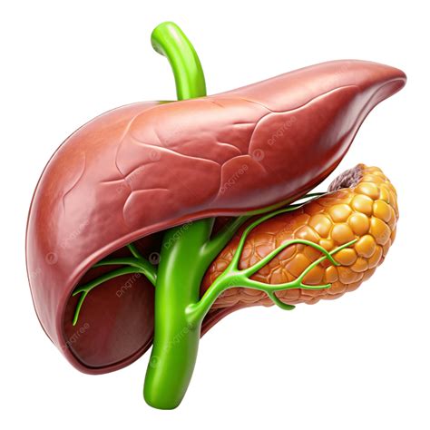 High Resolution Rendering Of Gallbladder Anatomy Displaying Bile Ducts