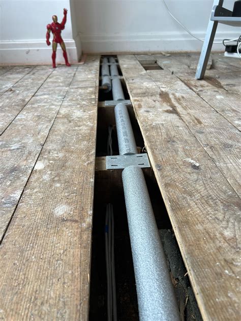 Just A Quick Follow Up On The Routing Ethernet Down The Radiator Pipe Notches Rdiyuk