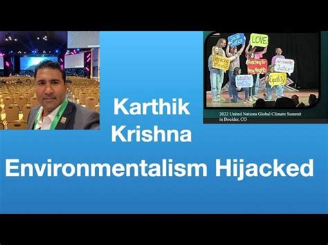 Ted Ritzer On Linkedin Karthik Krishna Environmentalism Hijacked