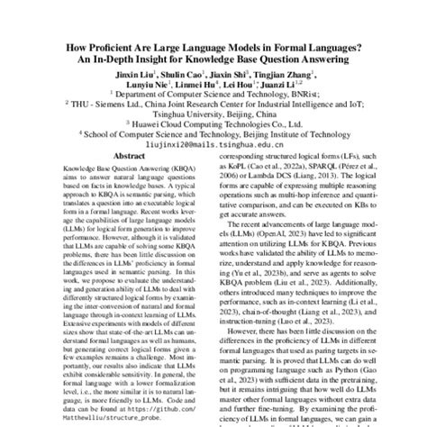 How Proficient Are Large Language Models In Formal Languages An In Depth Insight For Knowledge