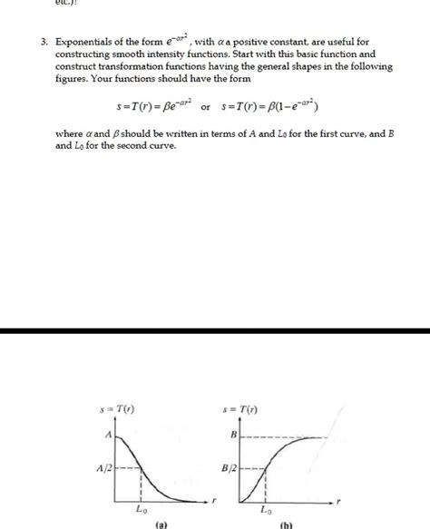 solved exponentials of the form e ar with a positive constant are