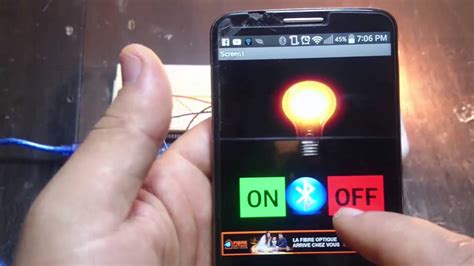 App Android Arduino Bluetooth Control Youtube