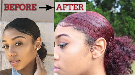 How To Dye Natural Black Hair Without Bleach Youtube