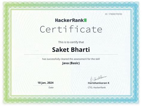 Javacertification Hackerrank Javaprogramming Codingjourney