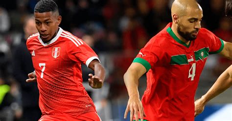 Roja Directa Partido Perú Vs Marruecos En Vivo Partido Amistoso