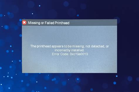 Fixed Missing Or Failed Printhead Errors On Hp Printers Isoriver