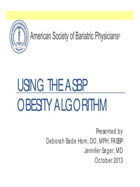 PDF Curing Obesity By Medical Algorithm DOKUMEN TIPS