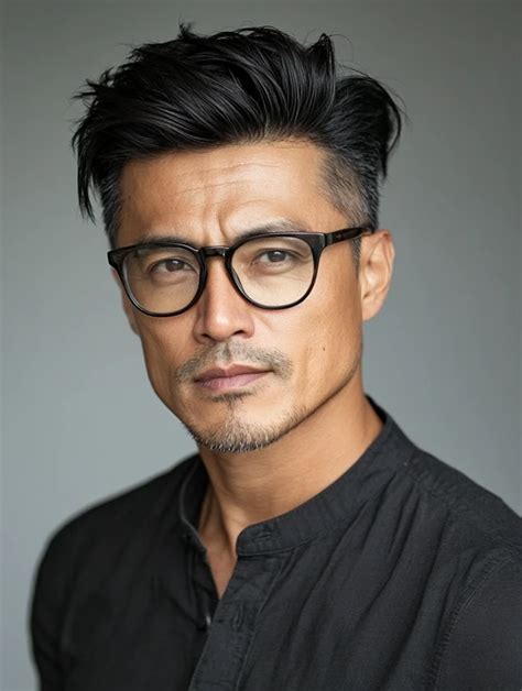 25 Hairstyles For Men Over 50 With Glasses For A Modern Style