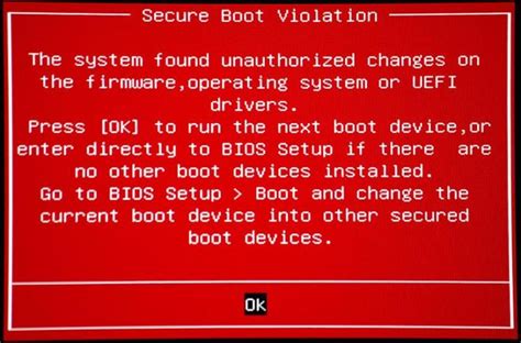 Secure Boot Secure Boot I Can T Install Linux From Live USB Boot And I Can T Switch Off