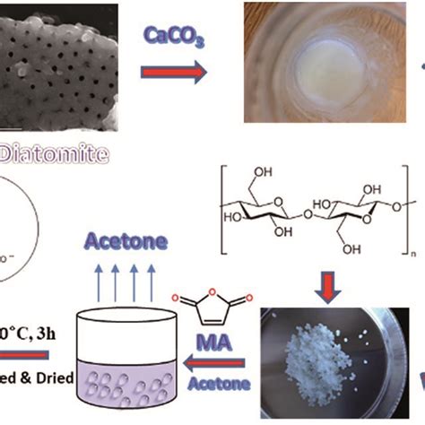 The Solvent Free Approach To Preparing The Cellulose Hybrid Beads