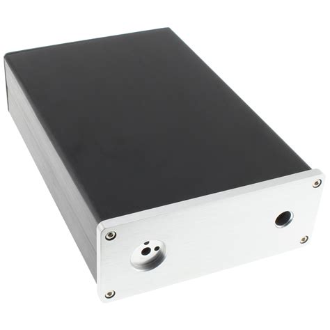 Diy Aluminium Preamplifier Case With Onoff Switch 260x170x65mm Silver