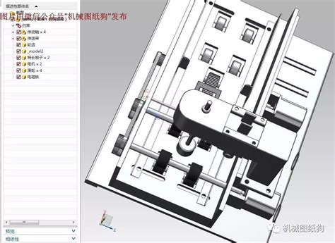 【非标数模众】自动钢印盖章机3d模型图纸 Ug设计ug 仿真秀干货文章