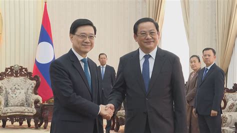 李家超拜會老撾總理及外長 雙方交換12份合作備忘錄 Now 新聞