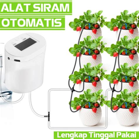 Jual Alat Siram Penyiram Tanaman Otomatis Dengan Timer Watering Garden Mini Kota Depok Ar
