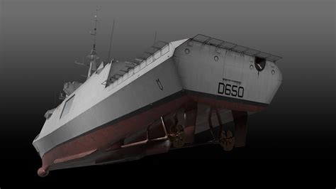 Artstation Fremm Class Frigate Fs Aquitaine Resources