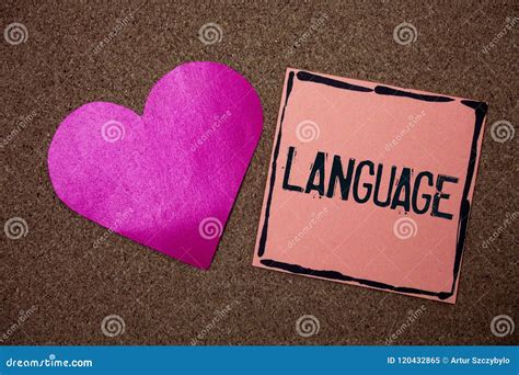 Word Writing Text Language Business Concept For Method Of Human Communication Spoken Written