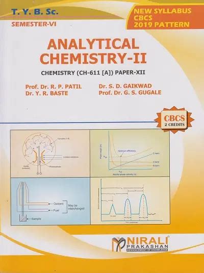 nirali prakashan analytical chemistry ii for 2024 exam