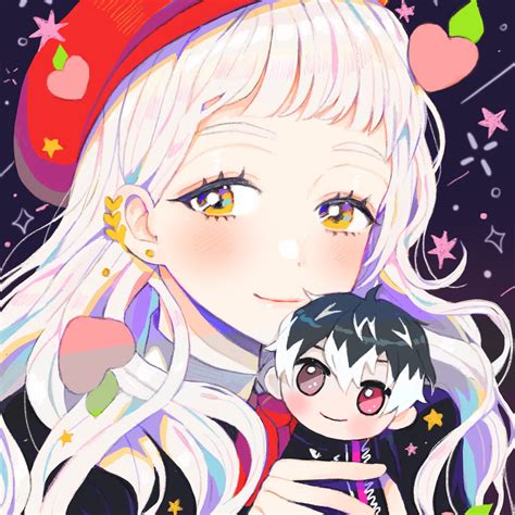 Safebooru 1girl 43 Pon Bad Id Bad Twitter Id Beret Black Hair