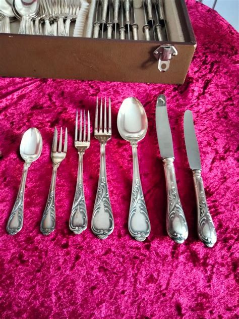 Solingen Cutlery Set For 12 84 Silverplated Auction Online Catawiki