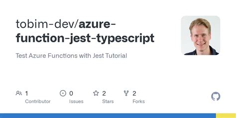 Github Tobim Devazure Function Jest Typescript Test Azure Functions