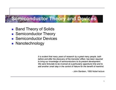 Semiconductor Physics 3pdf Semiconductor Pdf