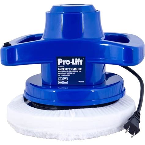 Pro Lift 10 Inch Bufferpolisher With 3200 Rpm For Car Detailing